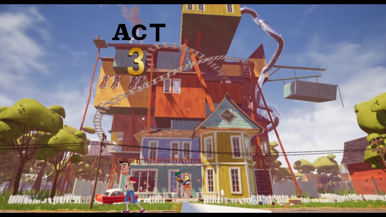 Hello Neighbor Act 3 Full Gameplay! - YouTube