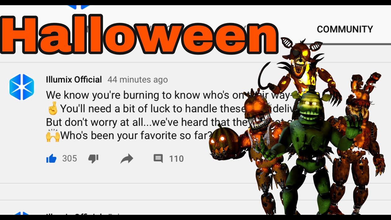 FNAF AR - JACK O ANIMATRONICS CONFIRMED FOR HALLOWEEN EVENT!?! - NEW ...