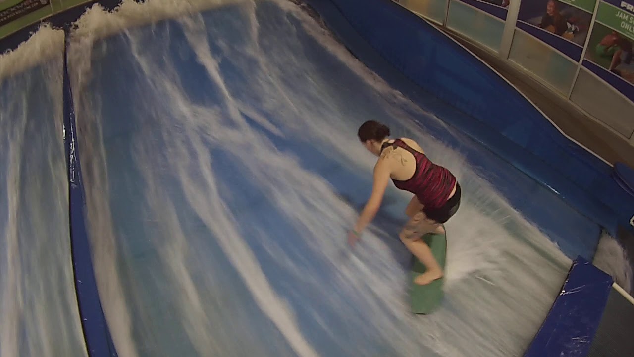 FlowRider in Ogden Utah Salomon Center Pro Flowboarding Contest Go Pro ...