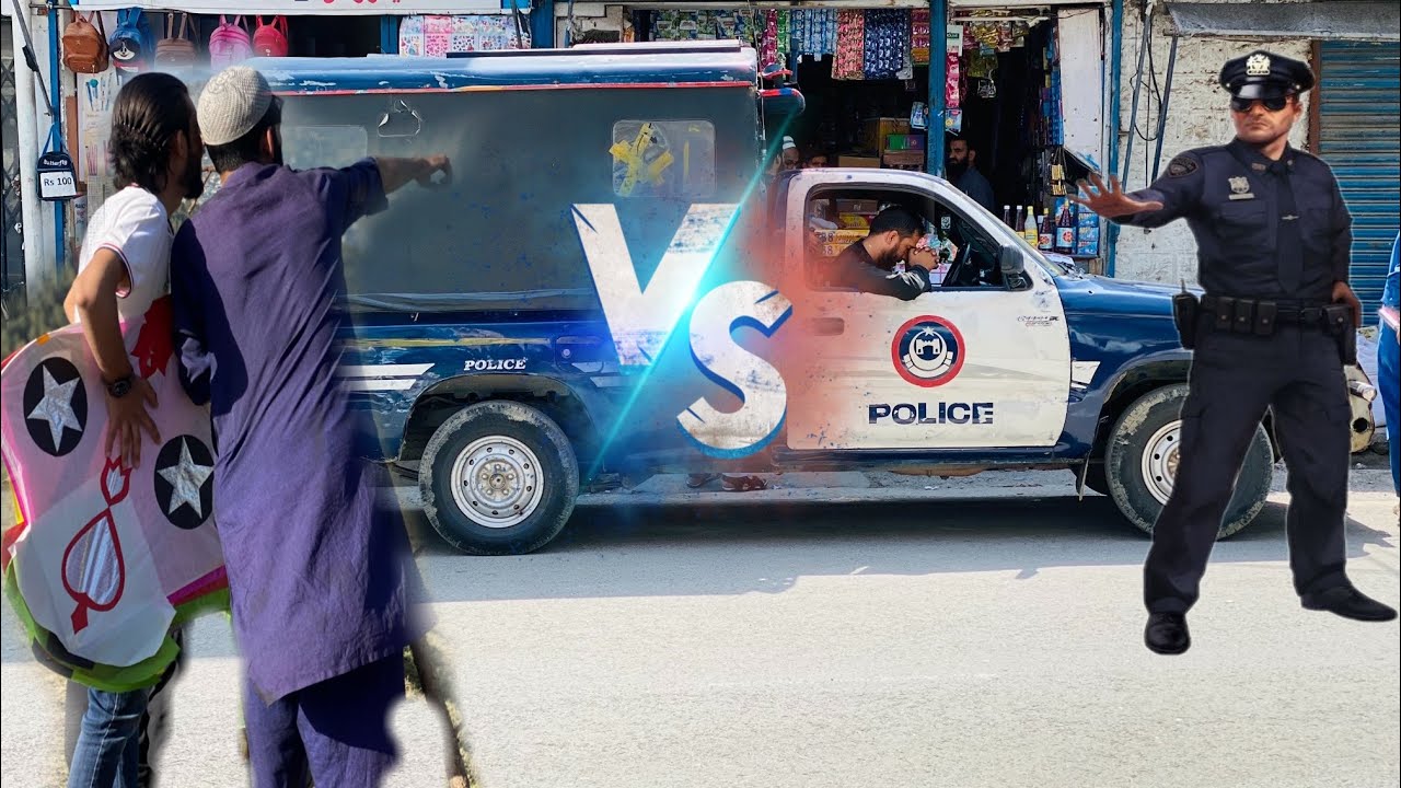 police waly ny kites latay pakhar liya || kite catch cutting fighte V/S ...