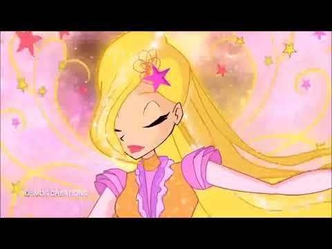 winx club Stella cosmix dönüşümü