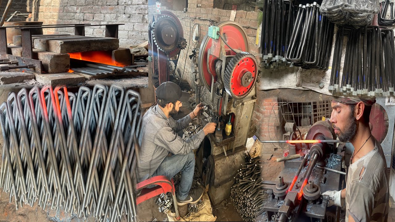 Manufacturing U Bolt | Amazing Production Truck U Bolt | Technical ...