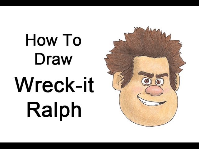 Wreck It Ralph Drawing Step By Step