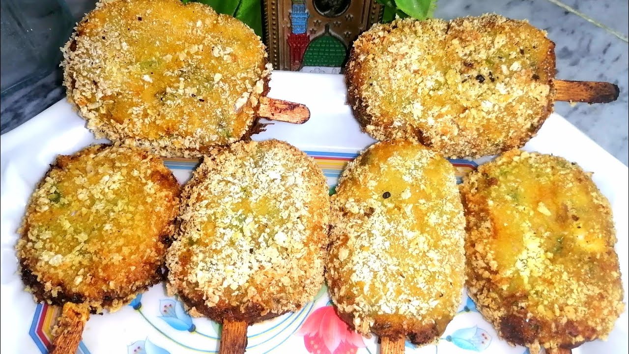 Potatoes popsicle recipe | crispy potato snack | vegetables snack | by ...