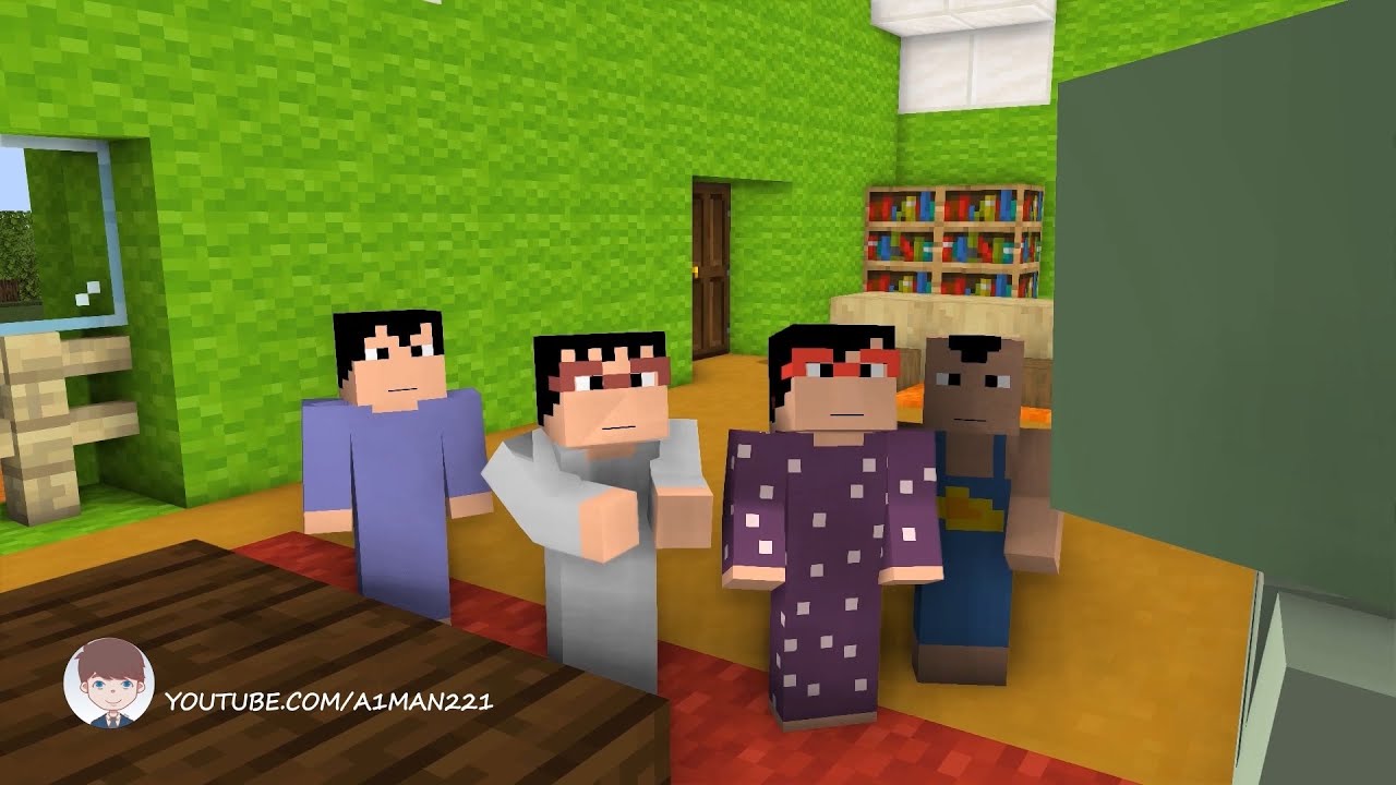 Upin & Ipin - Hari Raya 2 (Minecraft Animation) - YouTube