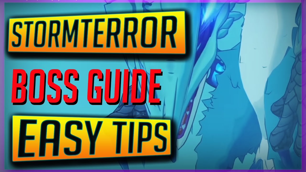 Genshin Impact Storm Terror Guide | How to beat Storm Terror | Easy ...