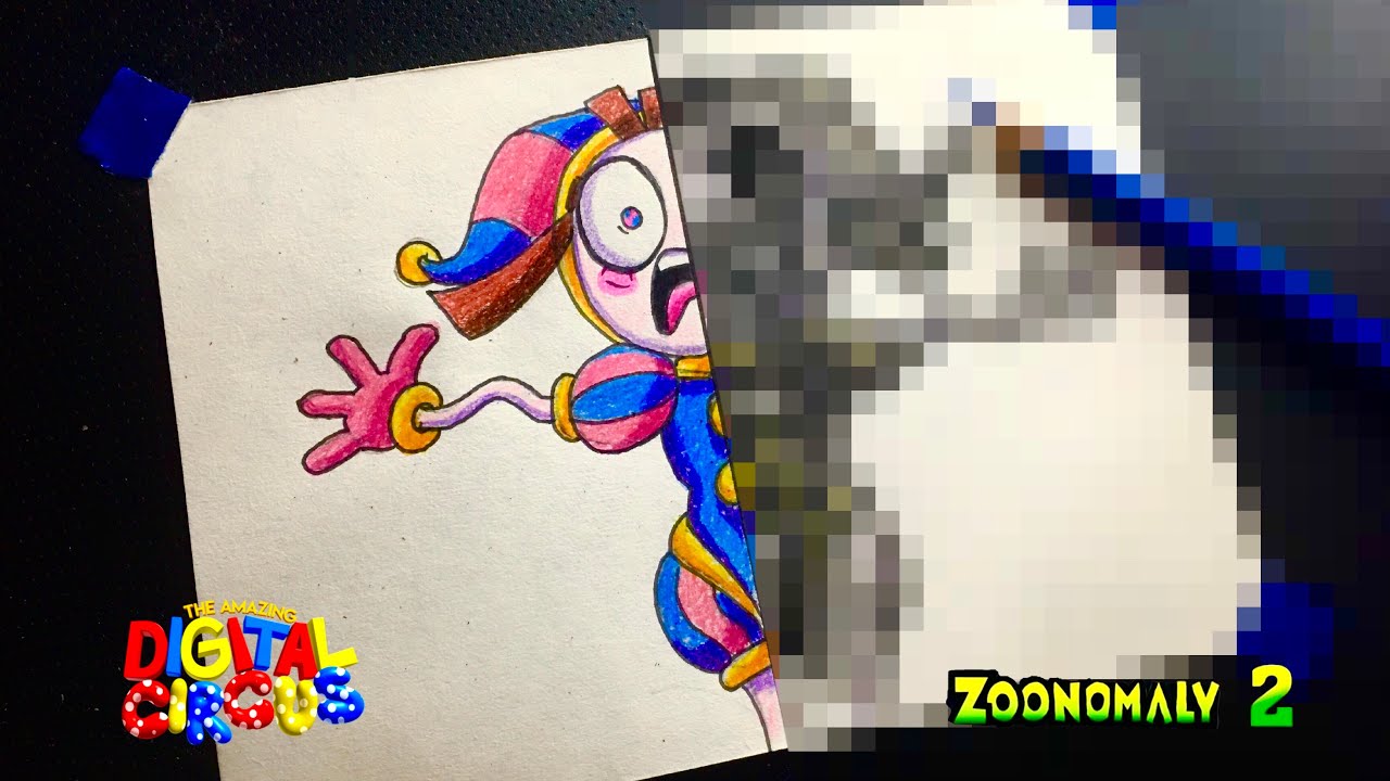 Drawing pomni into zoonomaly | the amazing digital circle 2& zoonomaly ...