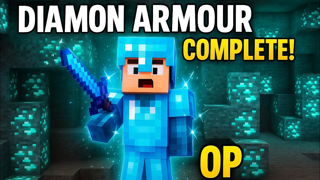 FINALLY I GOT FULL DIAMOND ARMOR! 🔥 - YouTube