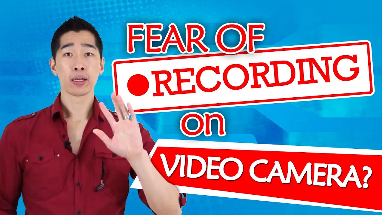 How To Overcome Camera Shyness Fear Of Recording On Camera - YouTube