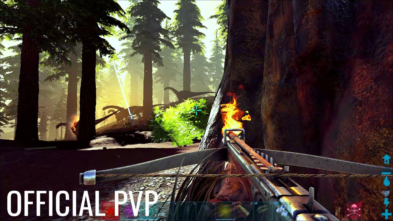 BASE UNDER ATTACK! Tek Tier Raid Defense - Official PVP (E147) - ARK ...