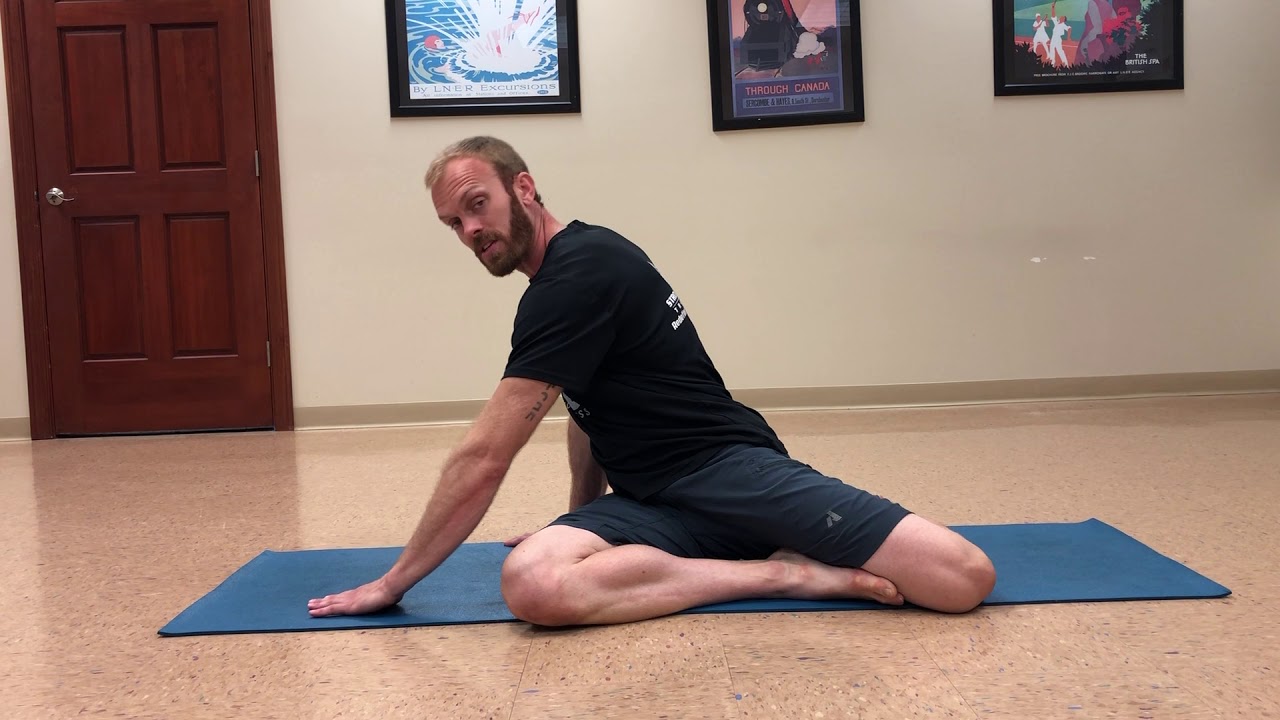 Shin Box Your Way to Better Hips and BACK - YouTube