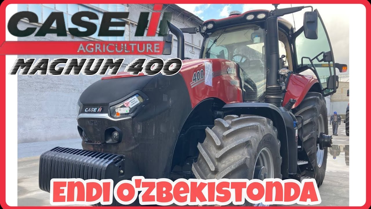 CASE IH Magnum 400 O'zbekistonda ⚡⚡⚡| @Traktorlar_uzbekistan - YouTube