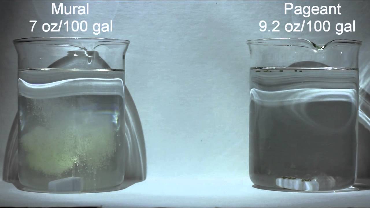 Suspension comparison: Mural vs Pageant fungicides - YouTube