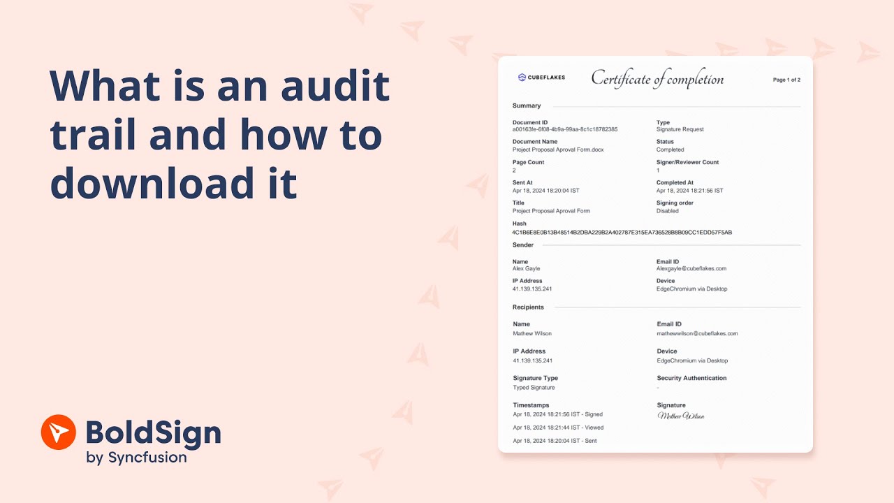 What is an Audit Trail and How to Download It - YouTube