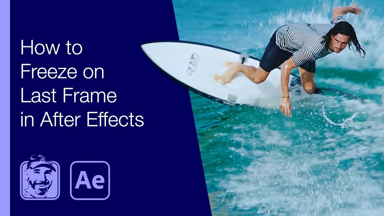 How to Freeze on Last Frame in After Effects - YouTube