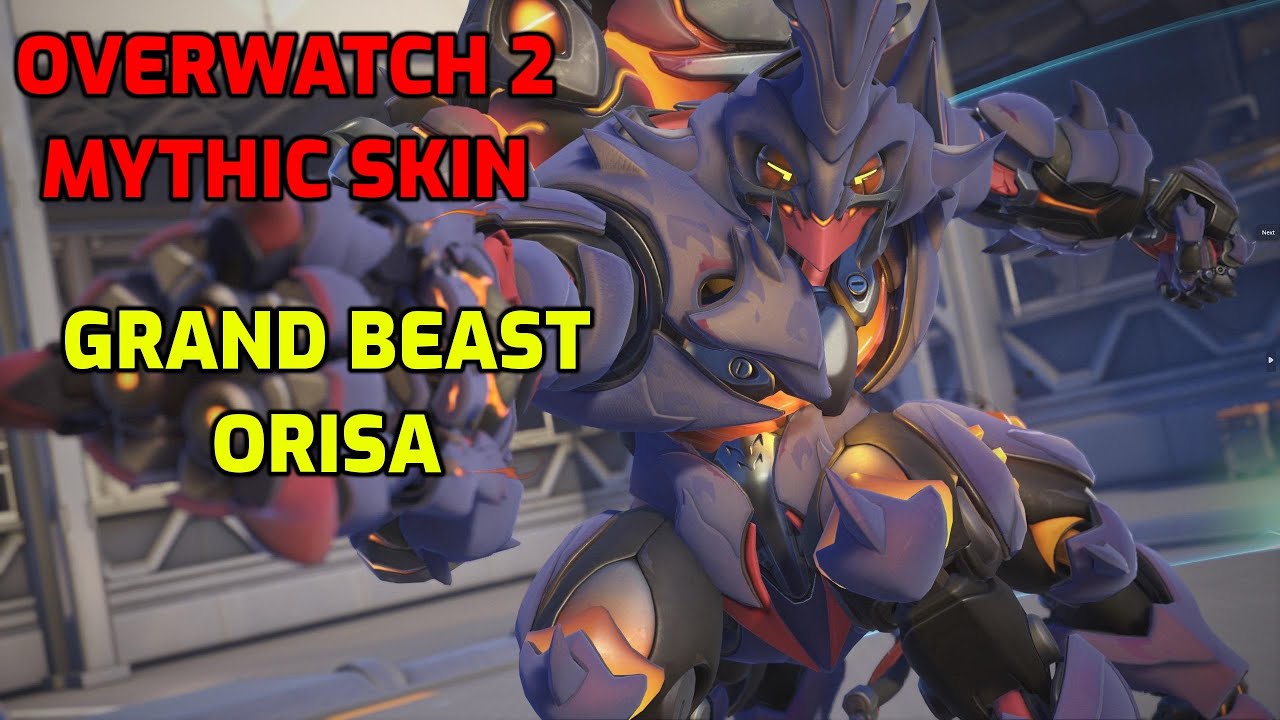 Grand Beast Orisa Mythic Skin (battle Pass Season 8) Overwatch 2 Mythic Skin. Showcase - YouTube