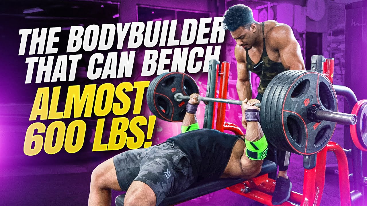 THE BODYBUILDER THAT CAN BENCH PRESS ALMOST 600 LBS/272 KG! - YouTube