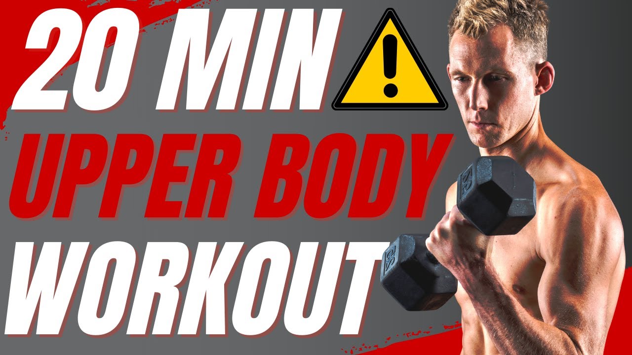 20 MIN Dumbbell Workout | VERY Hard Strength Training - YouTube