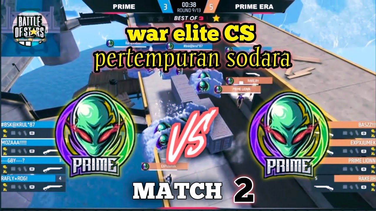 BATTLE OFF STARS||PRIME VS PRIME ERA MACTH 2 PERTEMPURAN SODARA 🔥 - YouTube