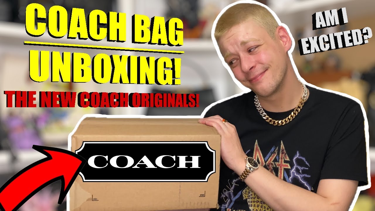 NEW Coach Originals! The Coach Dinky Bag Unboxing and First Impressions ...