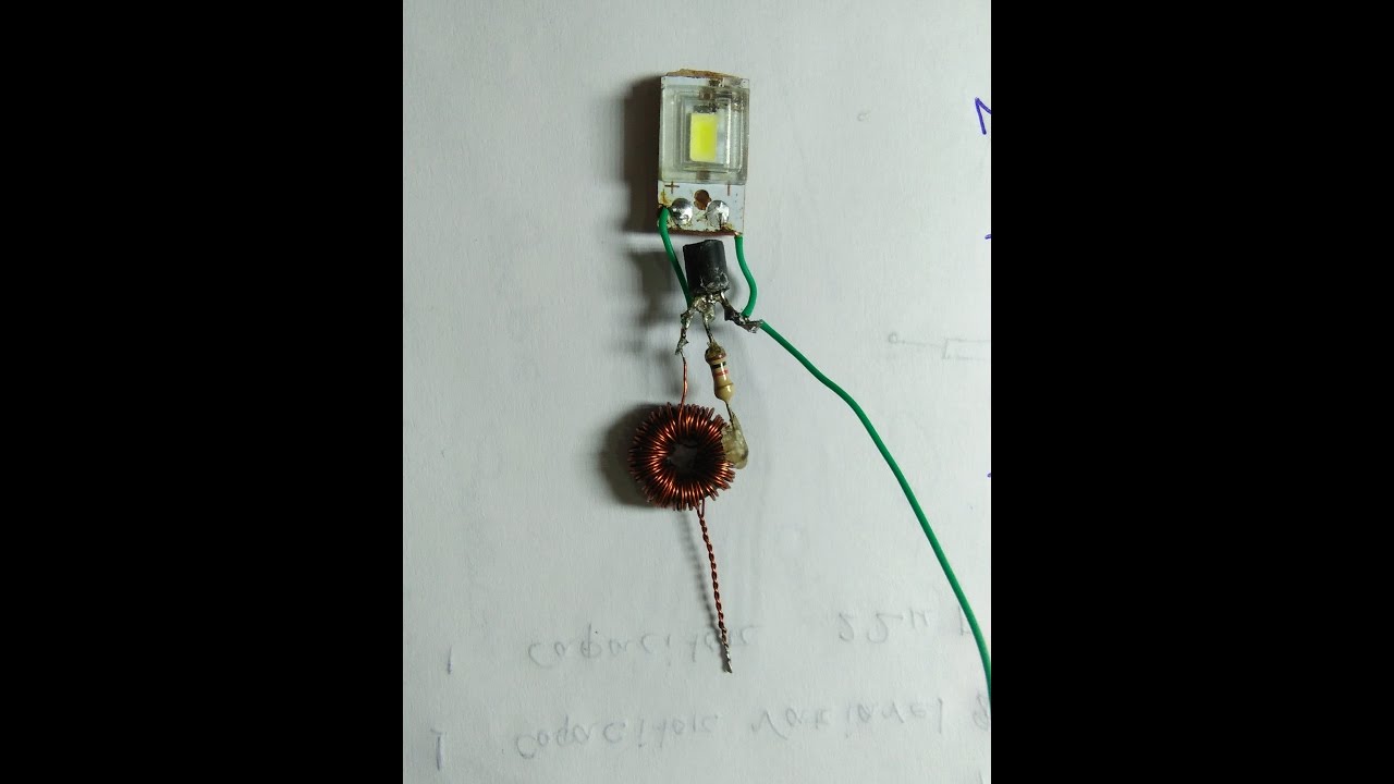 How to make 1.5 v LED light - YouTube