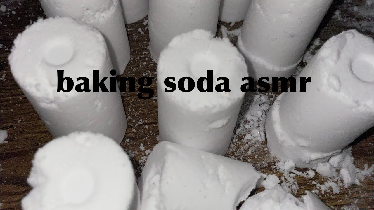 baking soda asmr | asmr | oddly satisfying | sleep aid - YouTube