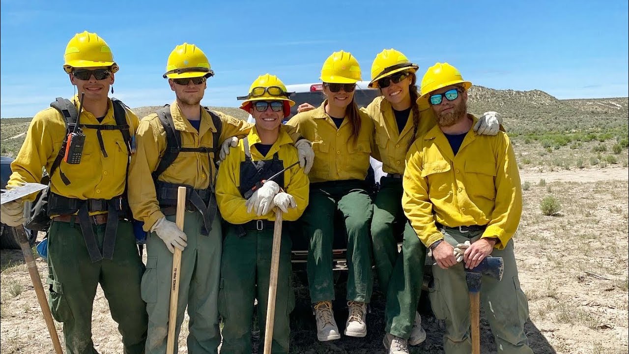 Wildland Firefighting | Week 3 - Rookie School - YouTube
