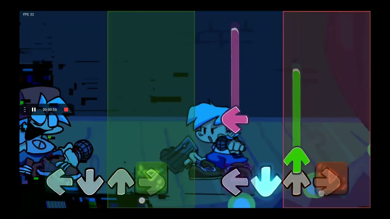 FNF vs bf glitch - YouTube