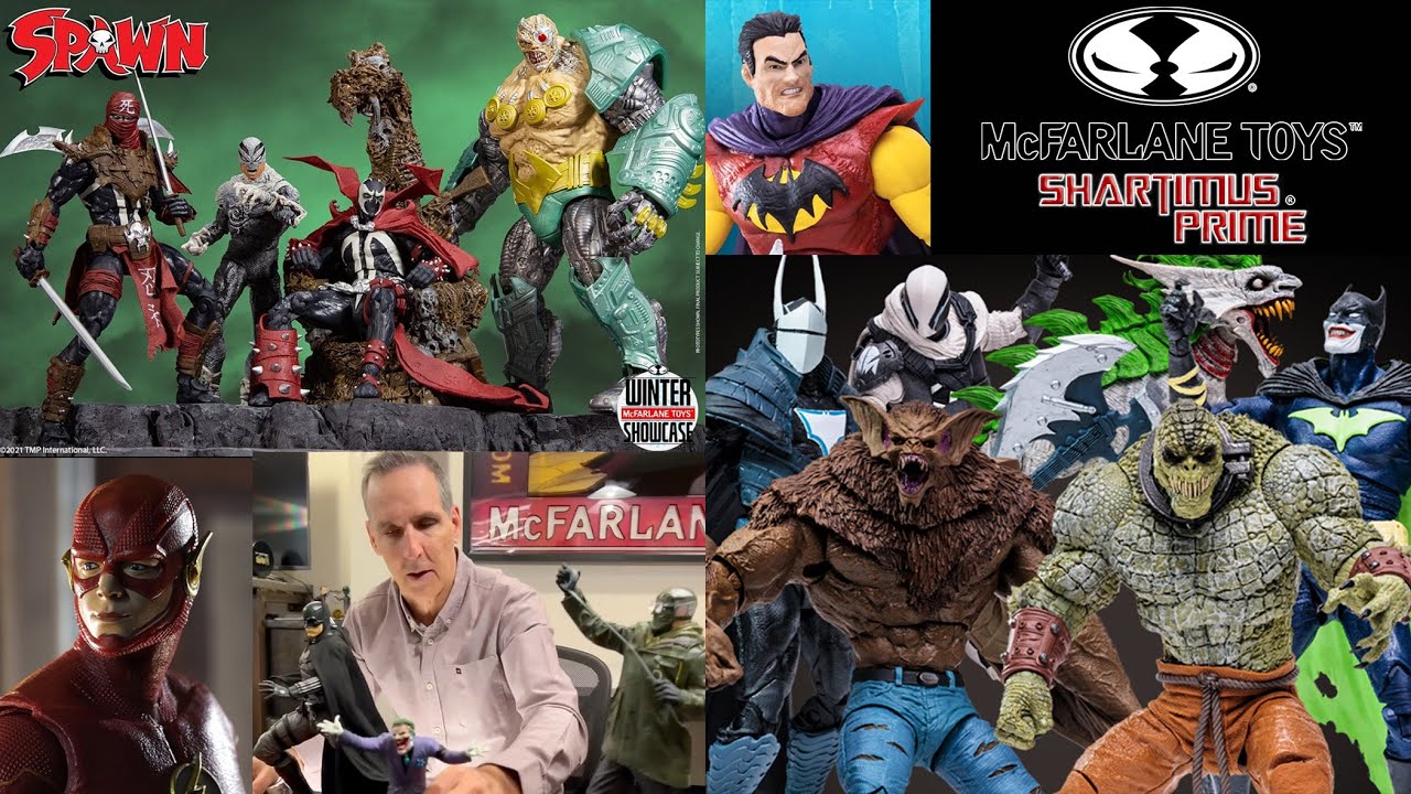 McFarlaneToys Winter Showcase 2022 3-Day DC Multiverse & Spawn Action ...