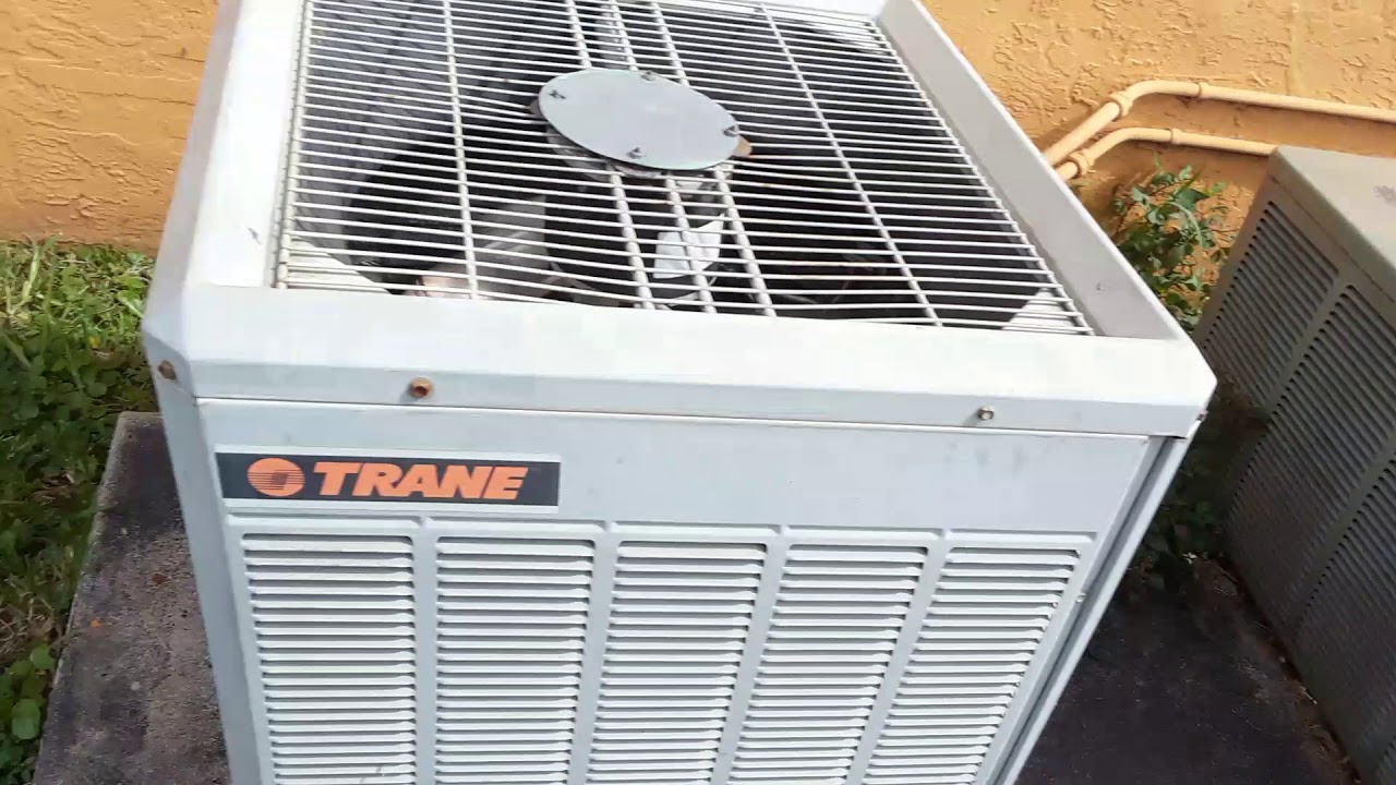 The 2005 3-ton Rheem classic series and the 2000 Trane xb 1000 2.5 ton ...