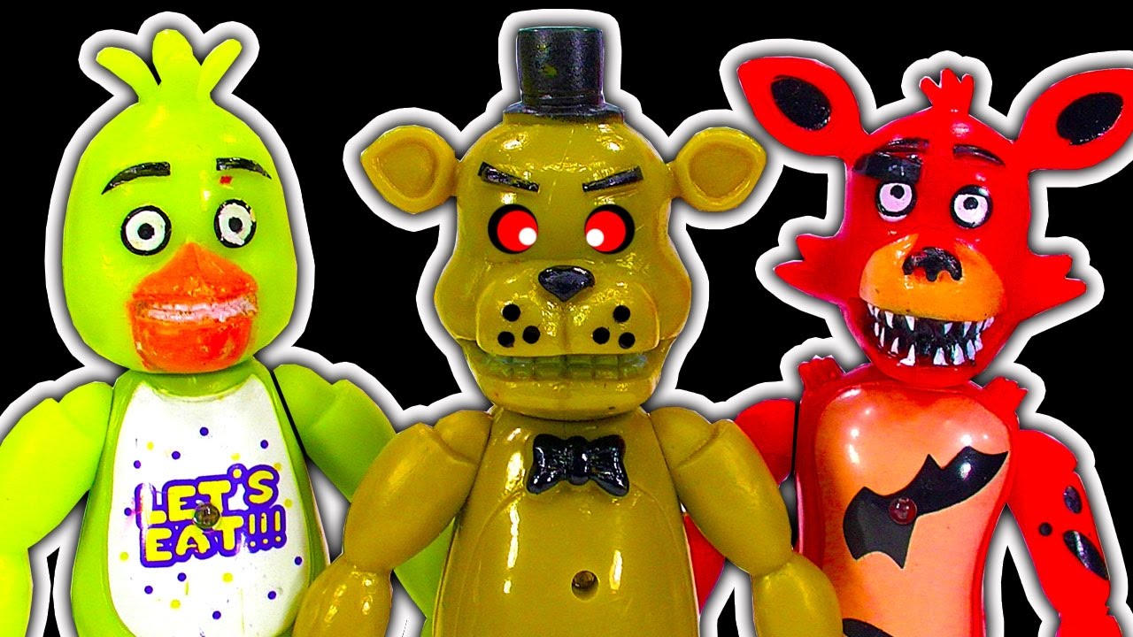 FNaF Dark Side Knock Off Toys Scary Bad & Jump Scares Episode 1 - YouTube