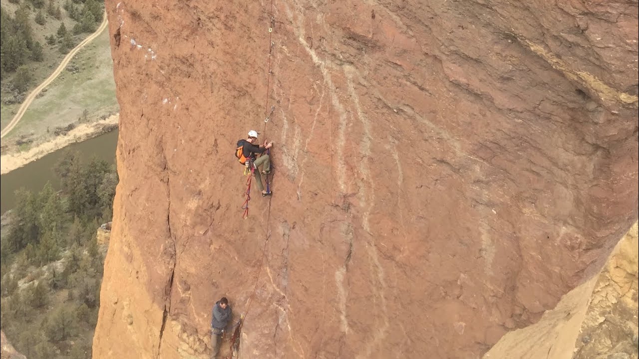 Monkey Face Climb Smith Rock - YouTube