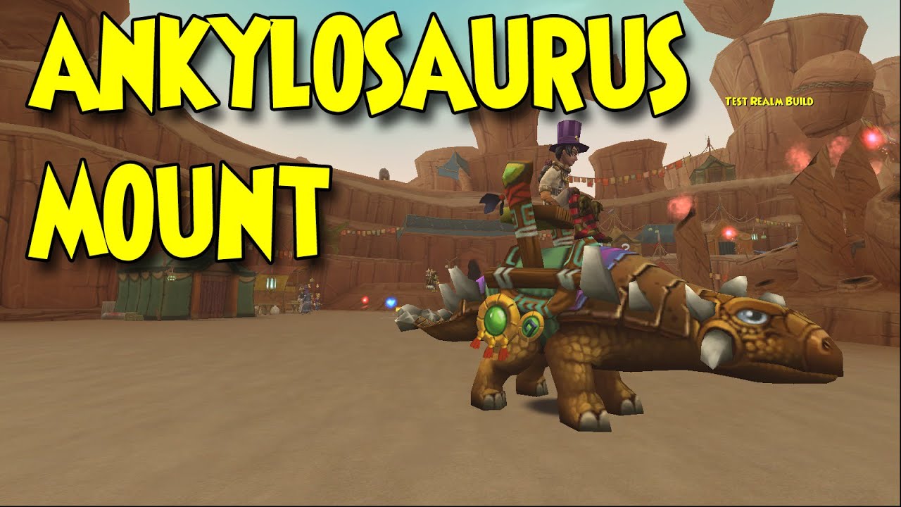 Wizard101: ANKYLOSAURUS MOUNT Review - YouTube