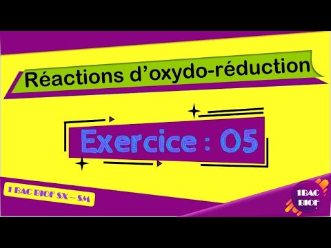 Réactions d’oxydo-réduction - Chimie - Exercice 05 - 1 BAC BIOF - YouTube