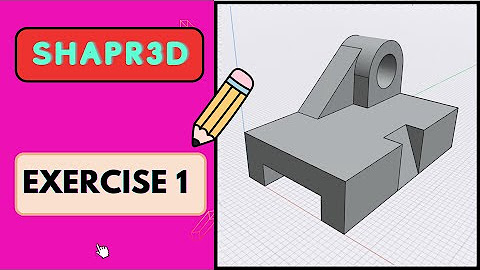 Shapr3d Tutorial Exercise for Beginner - YouTube