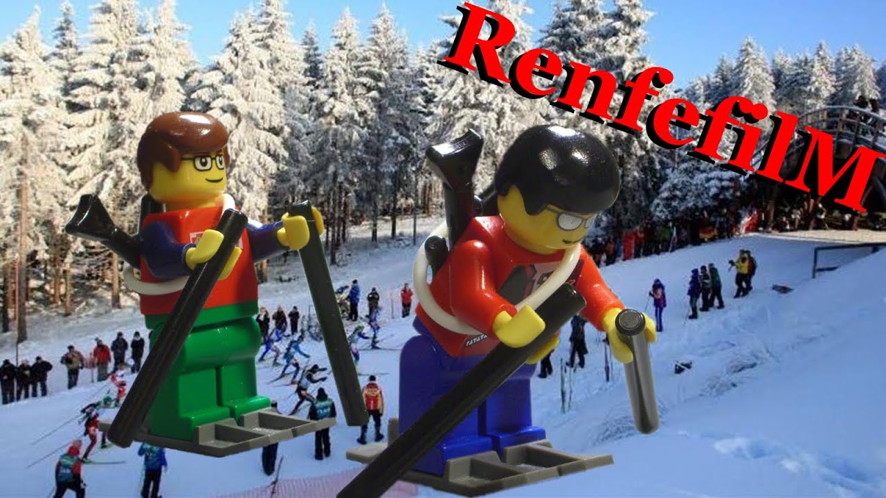Lego Animation - The Biathlon [ОЛИМПИАДА] - YouTube