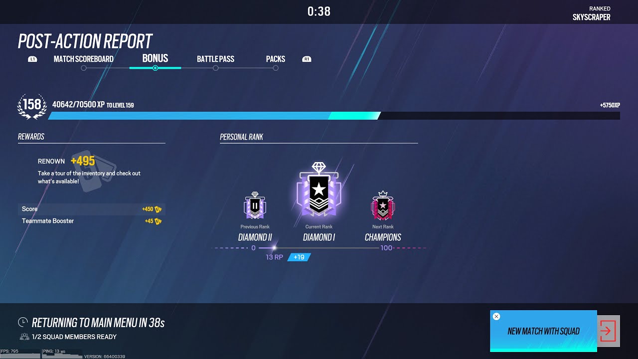 R6: Road to Champ - "I'm Diamond 1" (Operation Deep Freeze) - YouTube