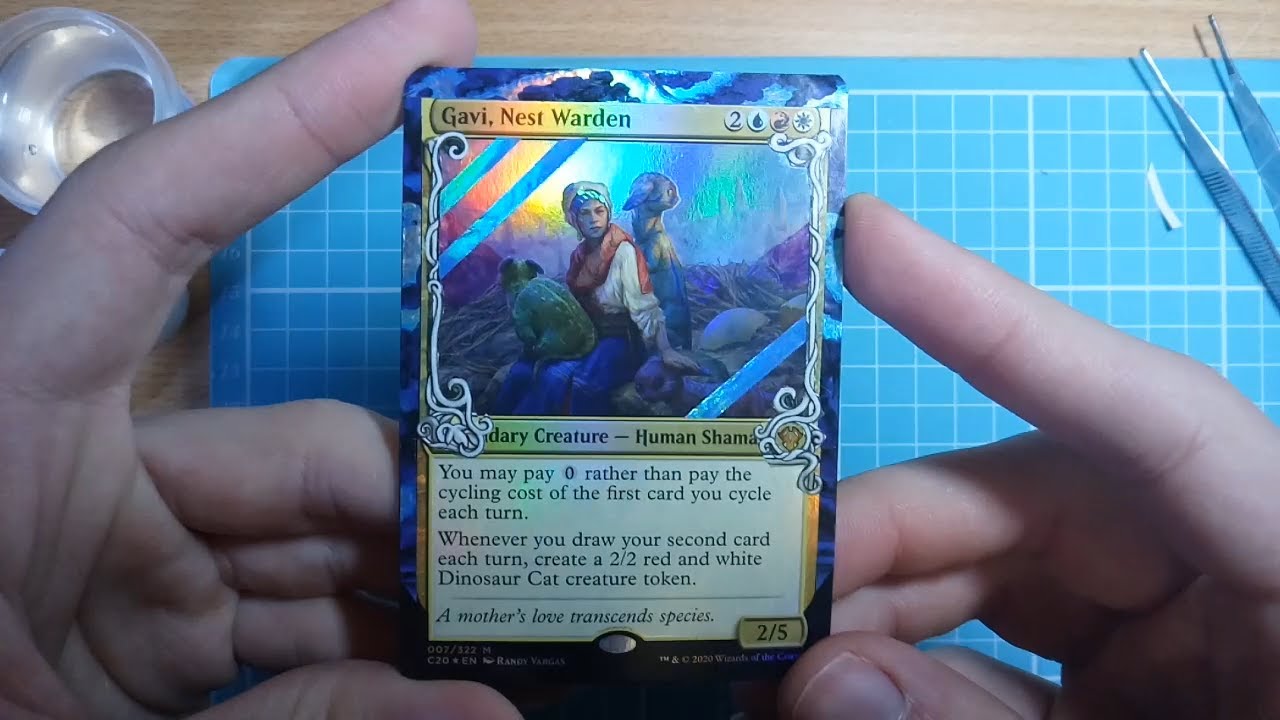 Gavi, Nest Warden Foil Peel | Commander 2020 | Magic The Gathering ...