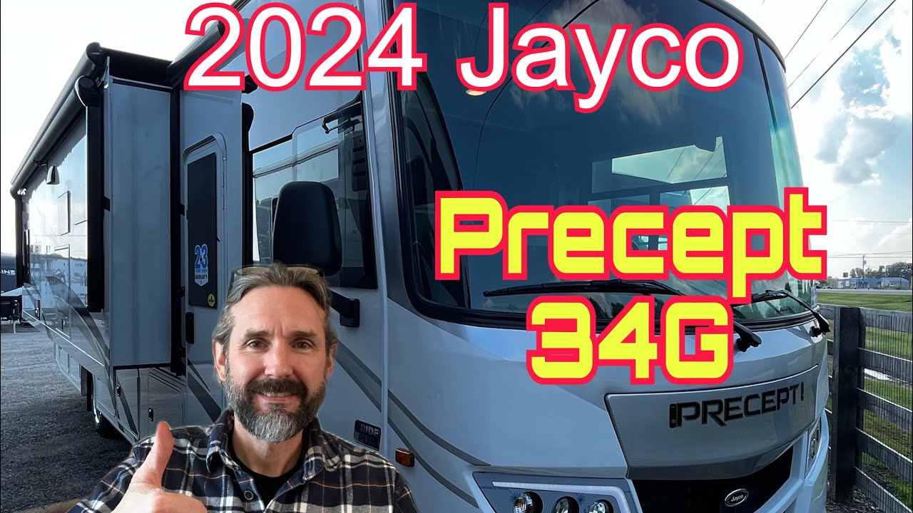 All New 2024 Jayco Precept 34G - YouTube