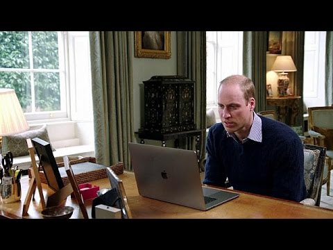 Lady Gaga ve Prens William'dan görüntülü sohbet