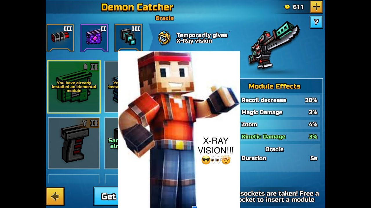 X-RAY VISION?! Best Module Combo PG3D? - YouTube