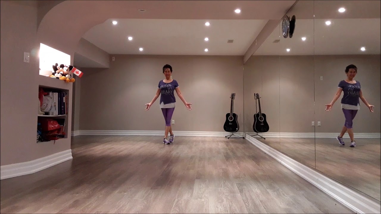 Shovel line dance (dance & teach) - YouTube