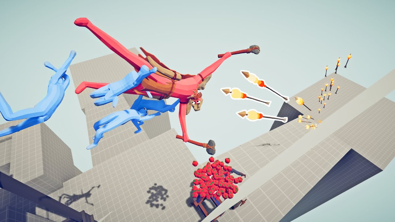 EPIC FALLING | TABS - Totally Accurate Battle Simulator - YouTube