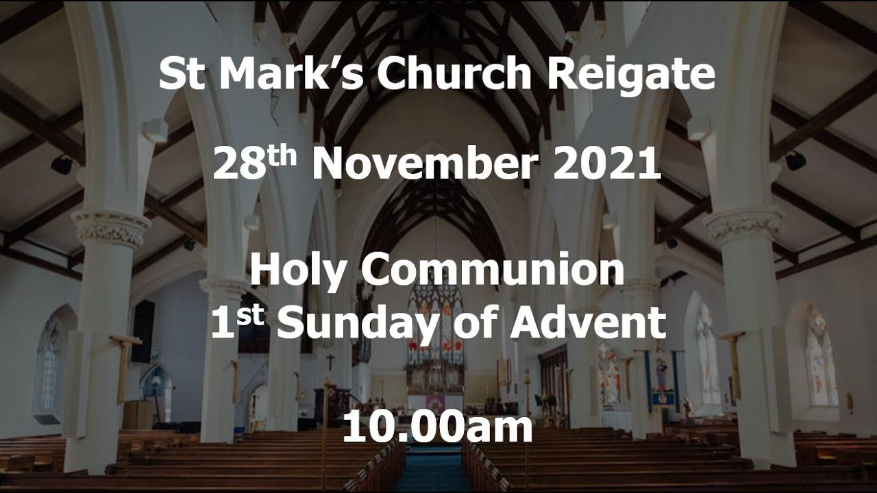 Holy Communion 28 November 2021 - YouTube