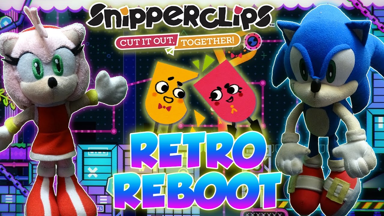 ABM: Sonic & Amy *Retro Reboot* Snipper Clips Gameplay!! HD - YouTube