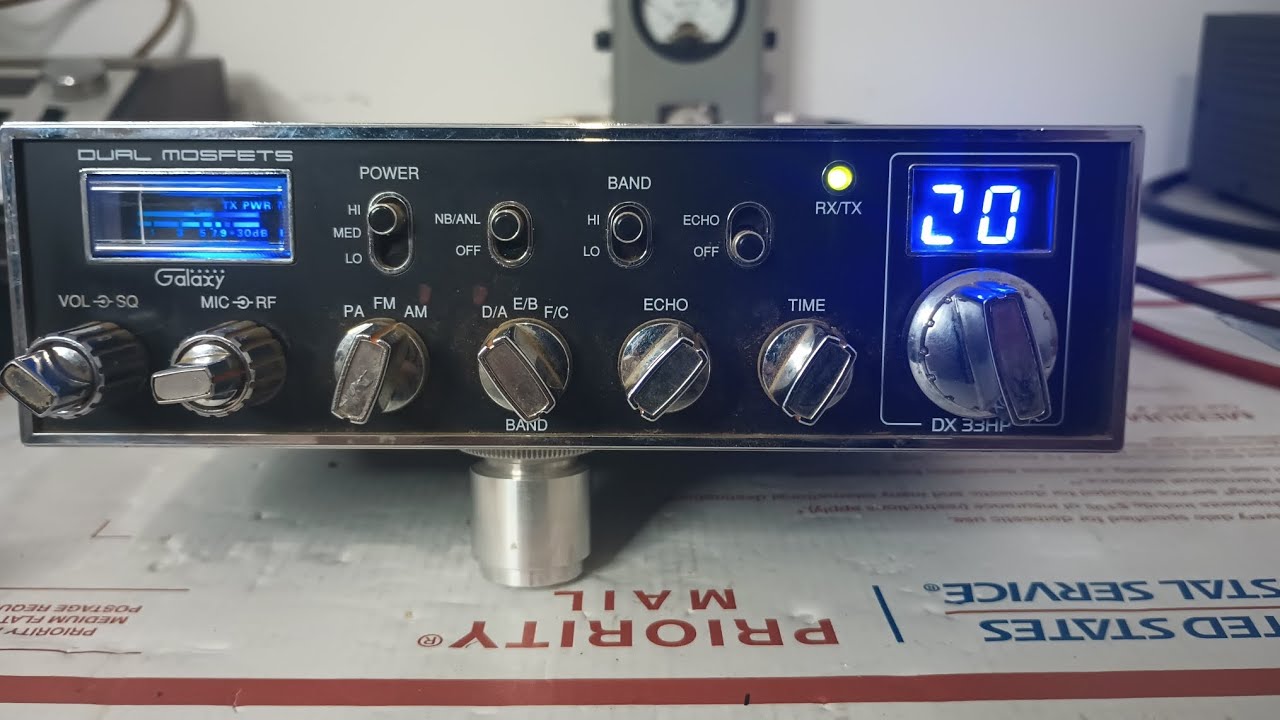 Galaxy 33hp, as seen in video, roostercb.com - YouTube