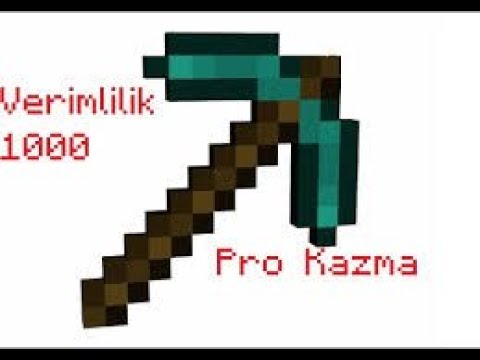 Minecraft - Verimlilik 1000 Kazma Yapımı - YouTube