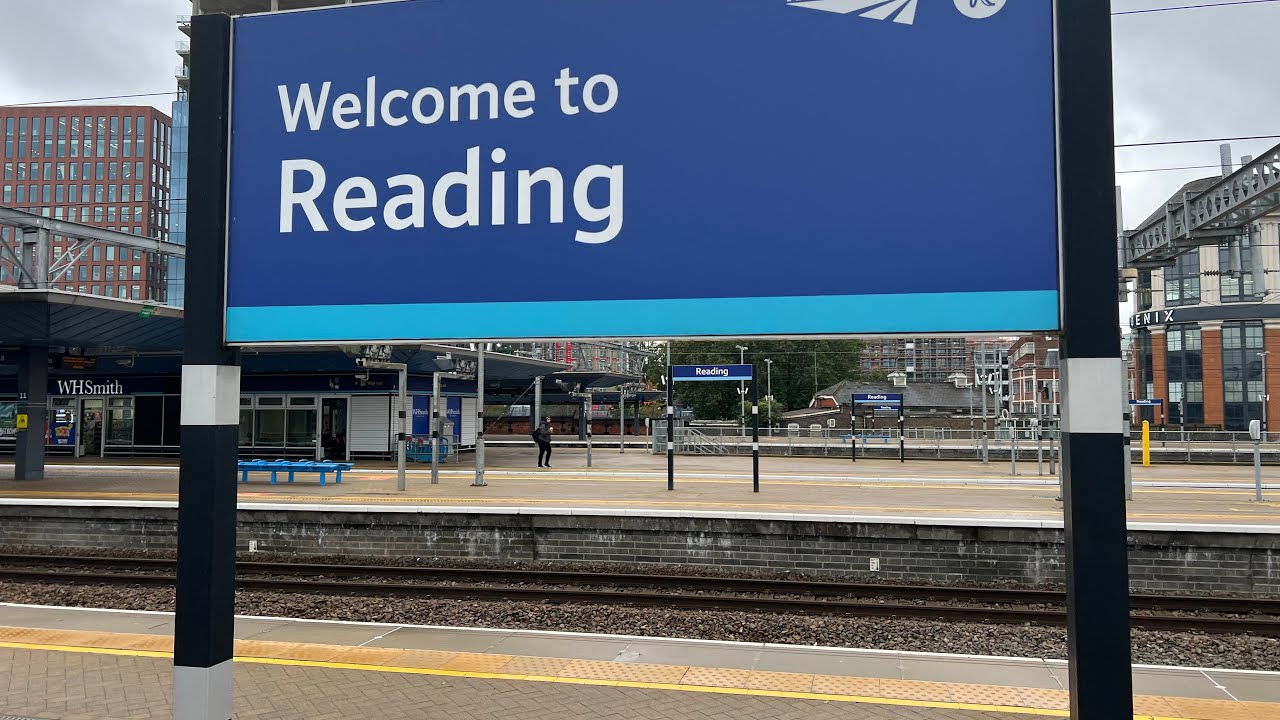 Reading train station #reading. Walkthrough and guide Londonf A# ...