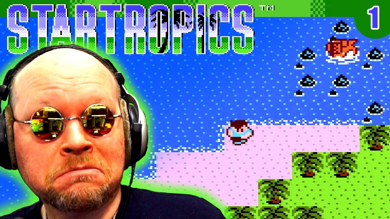 FIN PLAYS: First Ever Startropics Playthrough! (NES) - Part 1 - YouTube