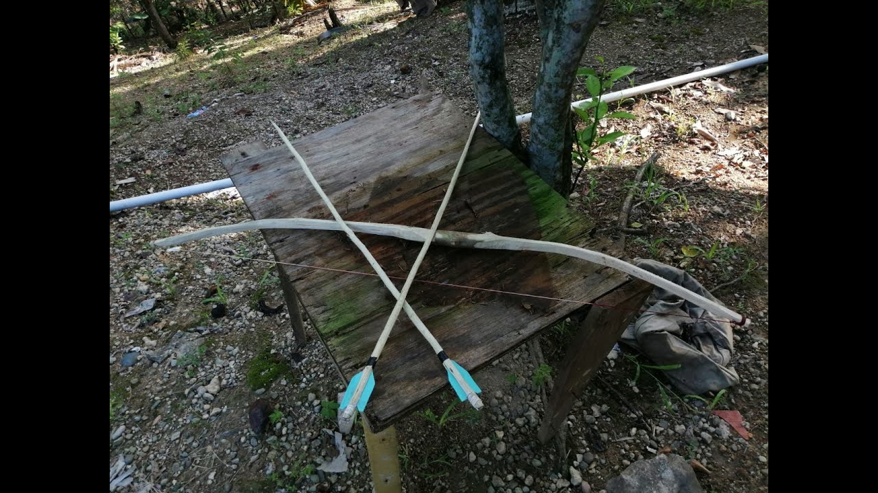 Como hacer un arco caseros desde tu casa muy fácil - YouTube